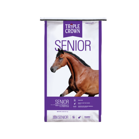 Triple Crown Senior Horse Feed | Available at Core Feed in Folsom, LA
