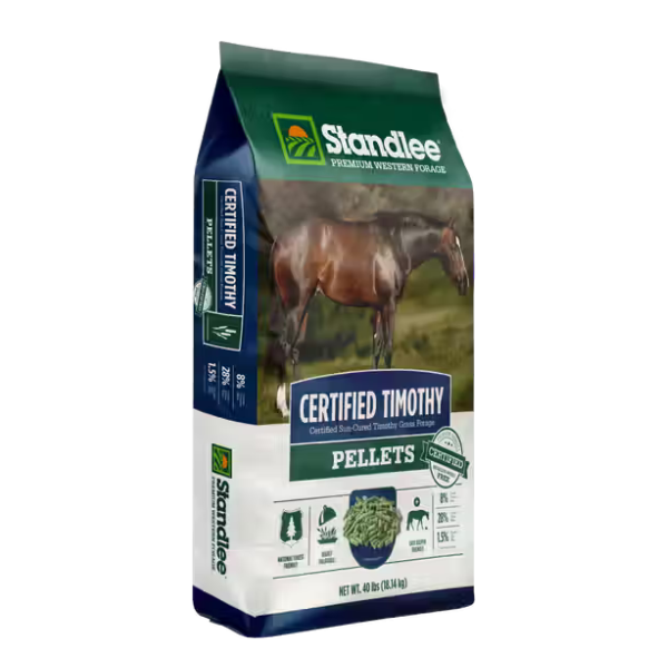 Standlee Certified Timothy Pellets - CORE FEED